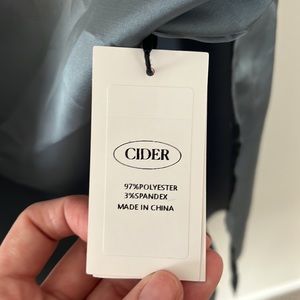 Cider | Dresses | Nwt Cider Satin Slip Dress | Poshmark